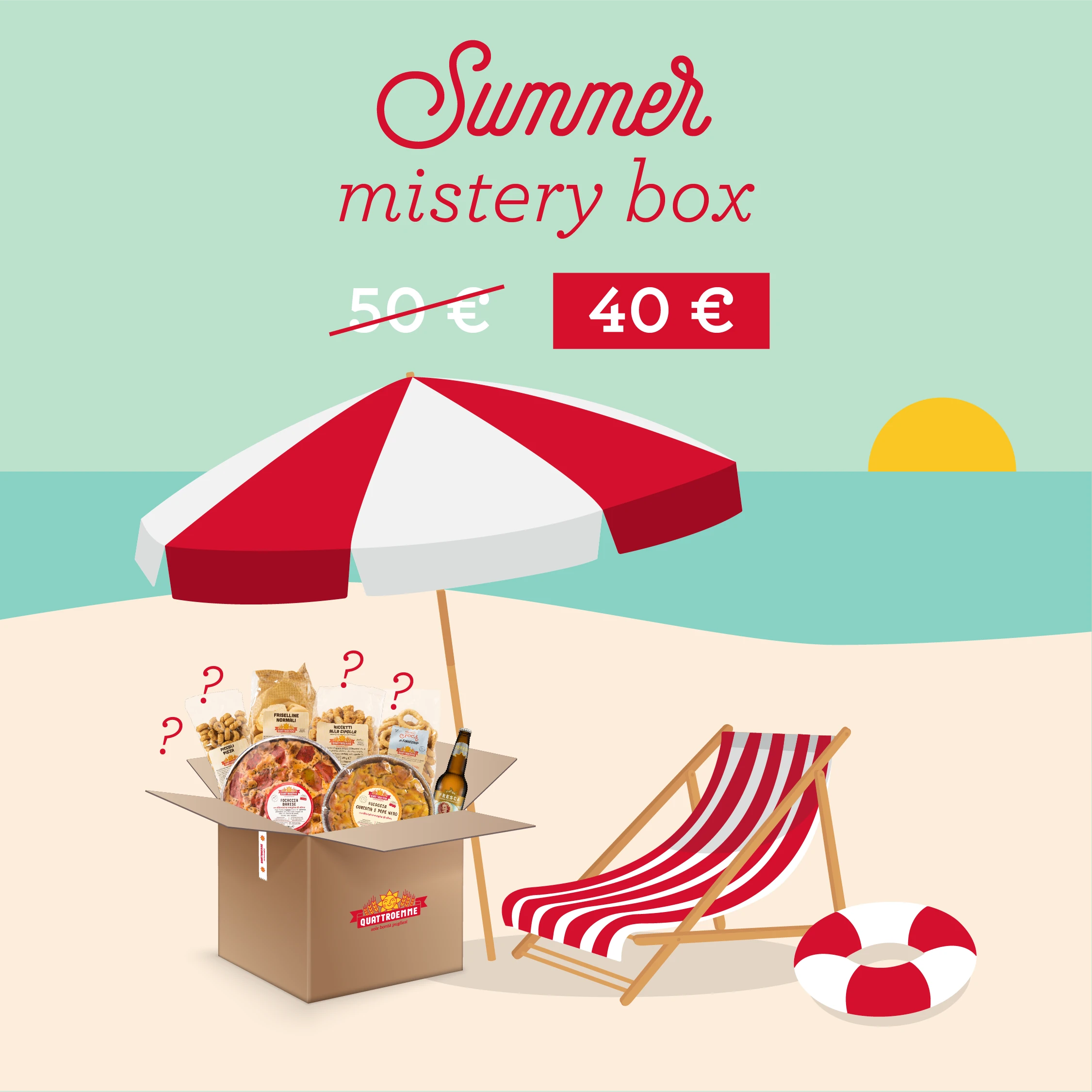 Summer Mistery Box | Quattroemme